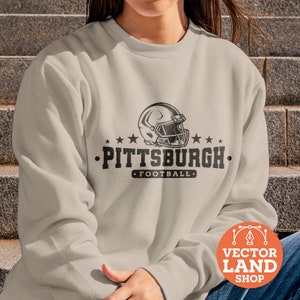 Pittsburgh Svg, Football Svg, Football Team, Team Spirit Svg, American ...