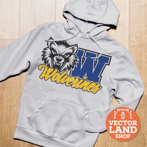 Wolverines Svg, Wolverine Svg, Wolverine Png, Mascot Svg, Team Svg ...