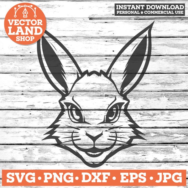 Silhouette Rabbit - Etsy