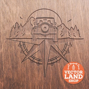 Offroad Svg, Adventure off Road, Compass Svg, Adventure Svg, Travel Svg ...