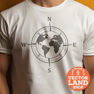 Compass SVG, World Map Svg, Travel Svg, Adventure Svg, Summer Svg ...