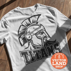 Titan Svg, Titans Svg, Titans Png, School Mascot, Titan Clipart, Titans ...