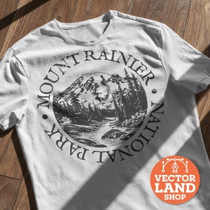 Mount Rainier Svg, National Park Svg, Washington Svg, National Parks ...