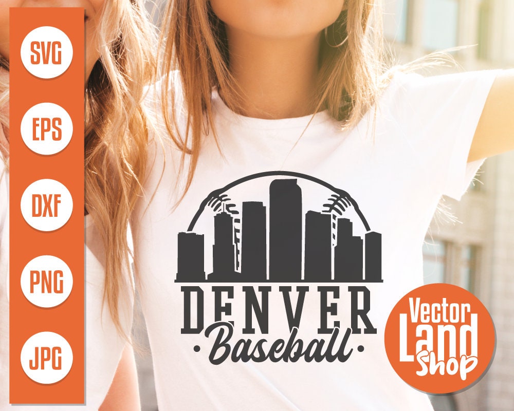Denver Baseball Svg Denver Svg Baseball Team Baseball Logo - Etsy