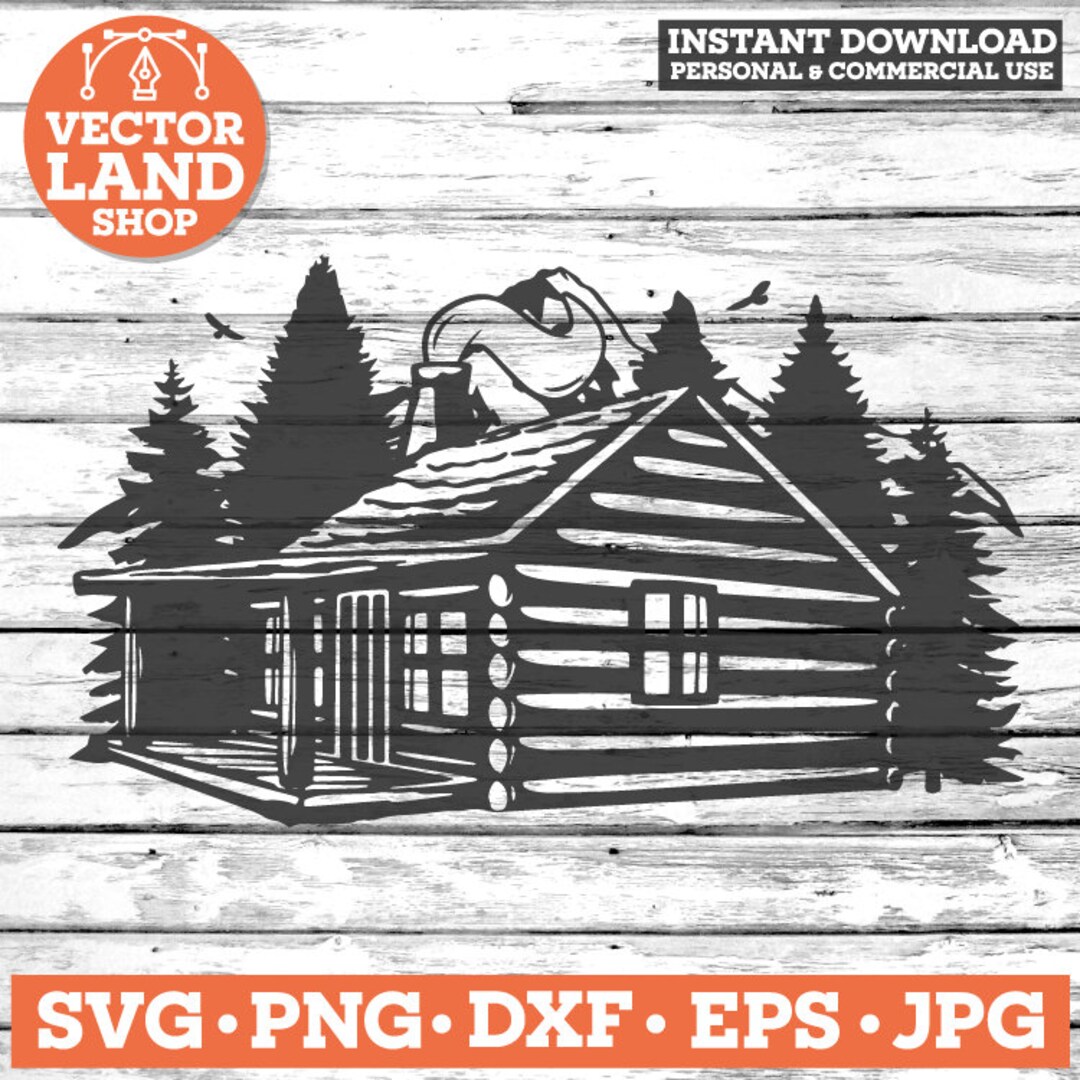 Cabin SVG, Filing Cabinet, Mountain Cabin Svg, Log Cabin Svg, Lodge Svg ...