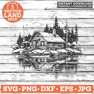 Cabin SVG, Filing Cabinet, Mountain Cabin, Log Cabin Svg, Lodge Svg ...