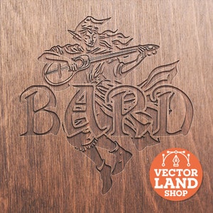 Bard Svg, Dnd Svg, Gamer Svg, Bard Design,d20 Dice, RPG Svg, Dungeons ...