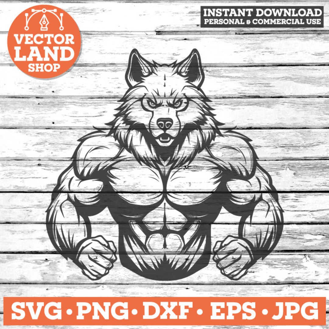 Wolf Svg, Wolves Svg, MMA Svg, Gym Clipart, Mascot Svg, Boxing Svg ...