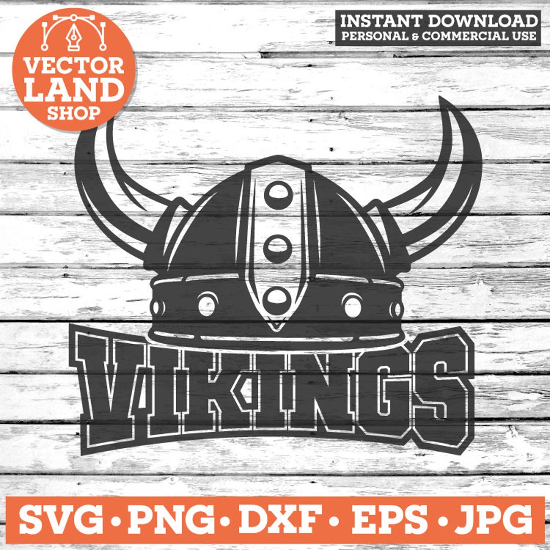 Vikings Svg Viking Svg Norse Svg Mascot School Mascot - Etsy