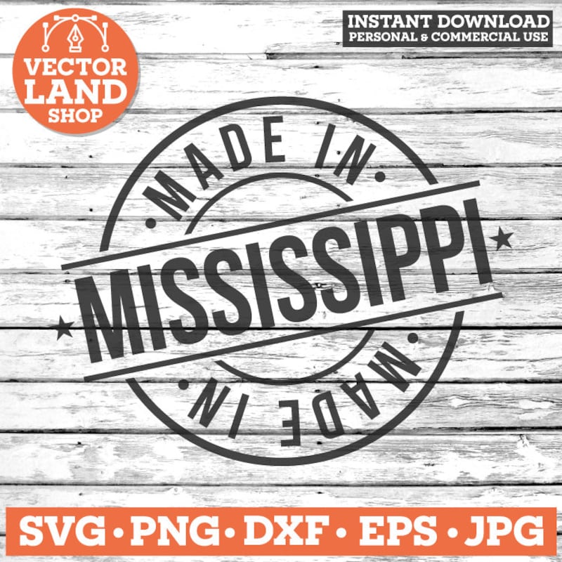 Mississippi State Svg - Etsy