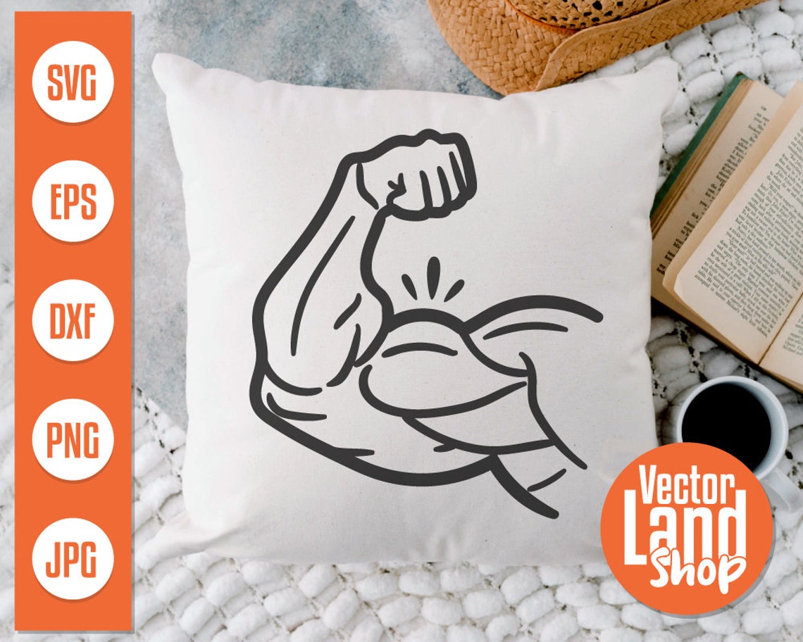 Biceps Svg Muscle Svg Biceps Muscle Svg Fitness Svg Gym - Etsy