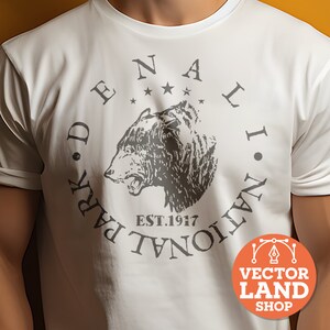 Denali Svg, National Park Svg, Alaska Svg, Black Bear Svg, National ...