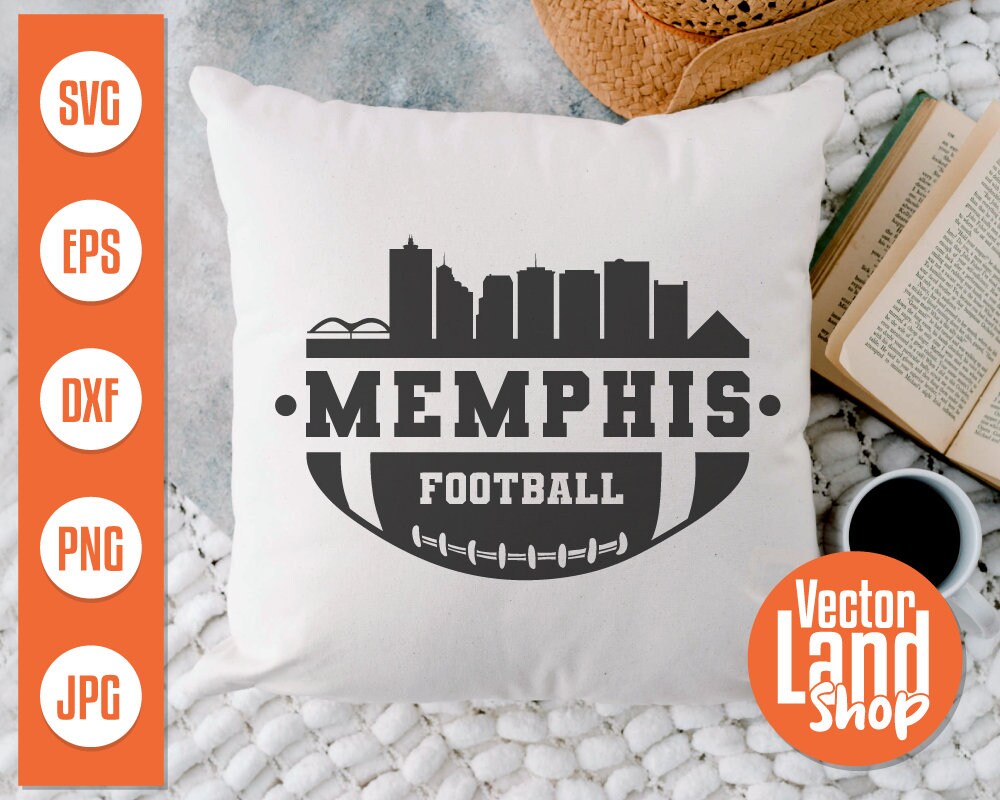 Memphis Football Svg Memphis Svg Football Team Logo - Etsy Australia