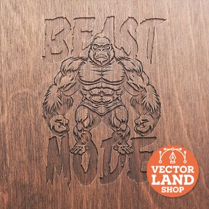 Beast Mode Svg, Training Svg, MMA Svg, Gym Clipart, Mascot Svg, Boxing ...