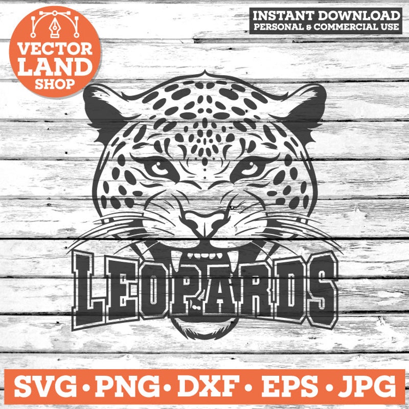 Leopard Svg - Etsy