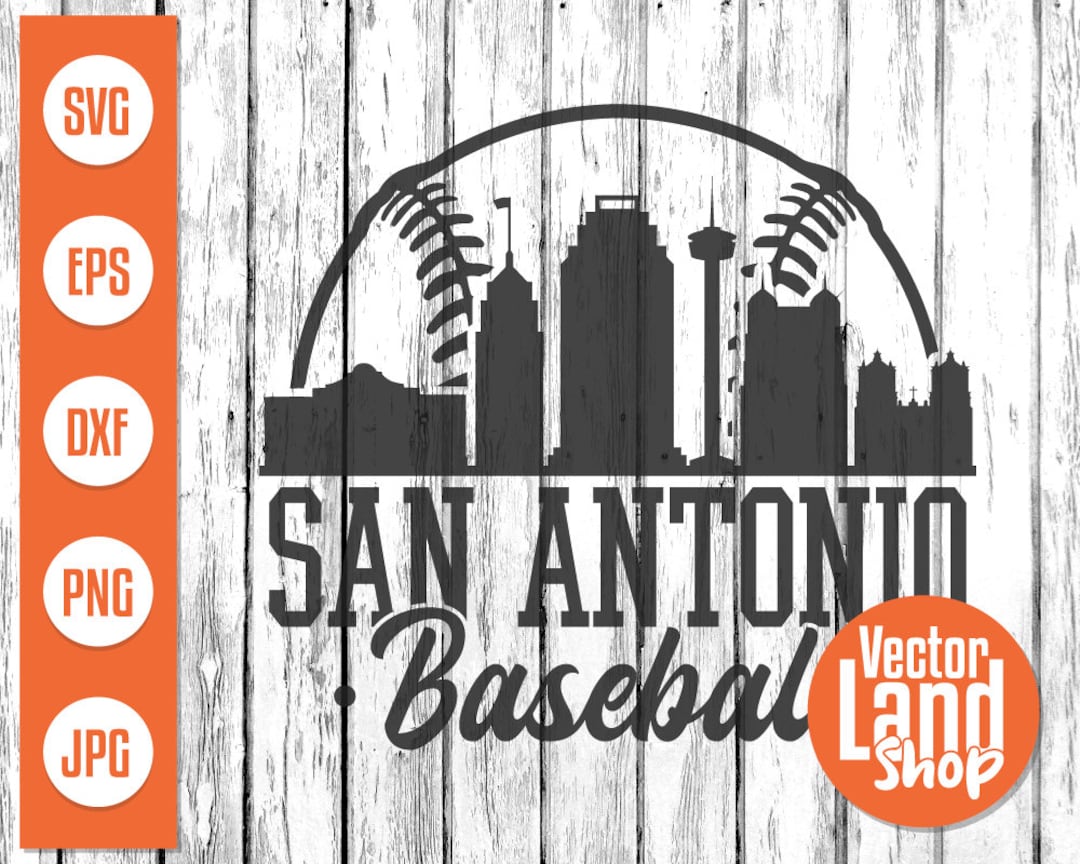 San Antonio Baseball Svg San Antonio Svg Baseball Team Logo - Etsy