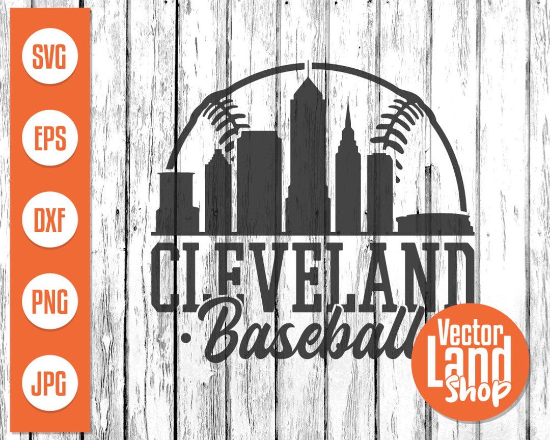 Cleveland Baseball Svg Cleveland Svg Baseball Team Logo - Etsy