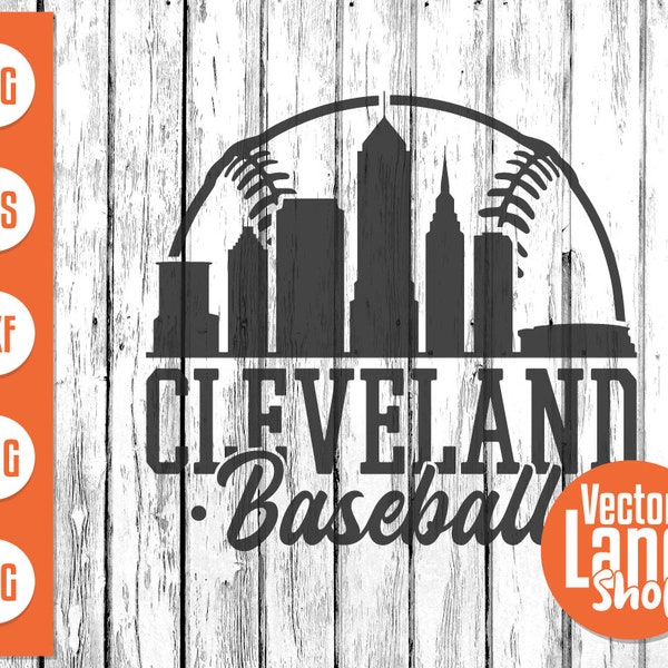 Cleveland Skyline - Etsy