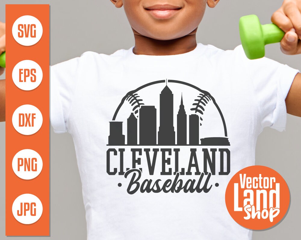 Cleveland Baseball Svg Cleveland Svg Baseball Team Logo - Etsy
