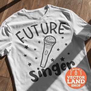 Future Singer Svg, Singer Svg, Music Svg, Musician Svg, Microphone Svg ...