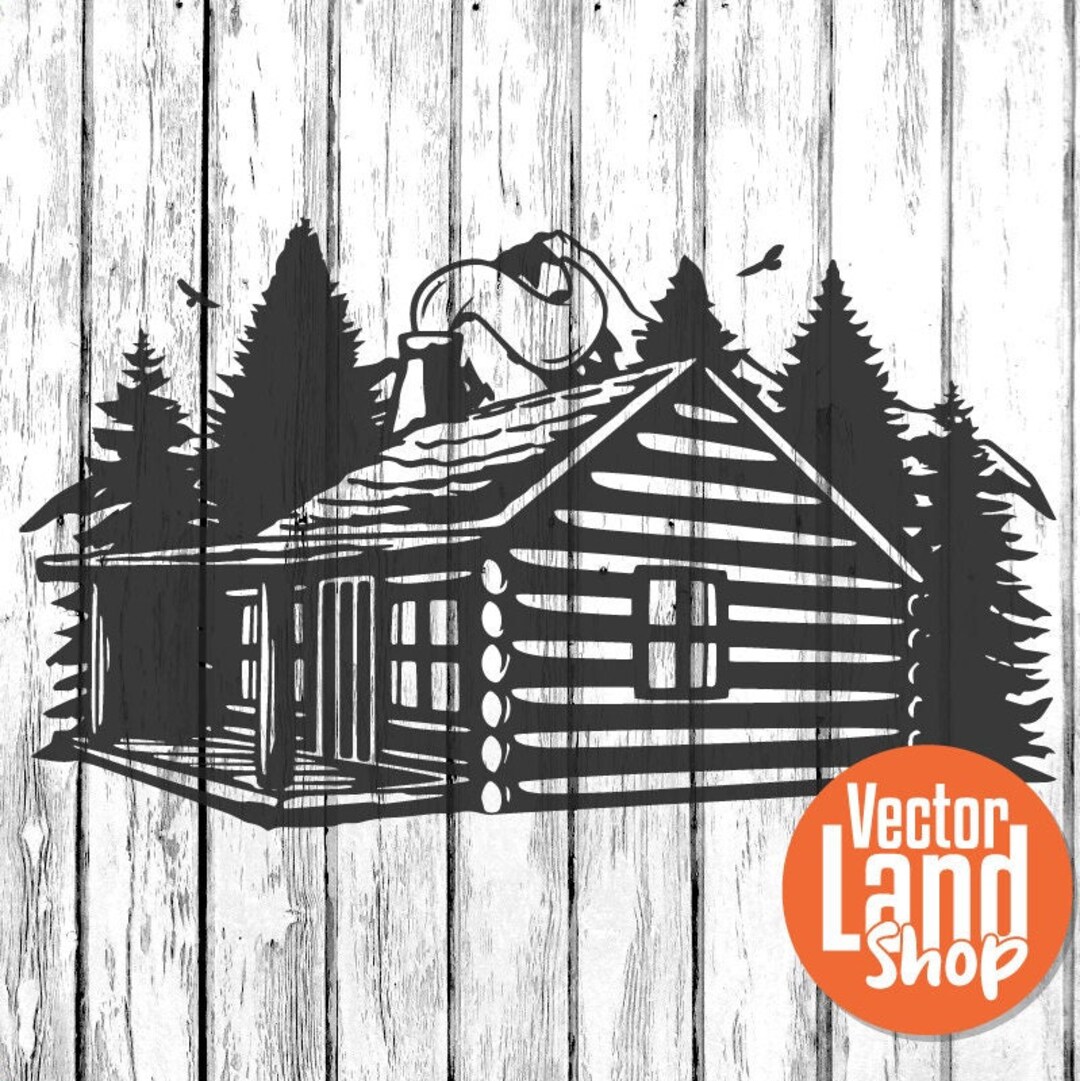 Cabin SVG Filing Cabinet Mountain Cabin Svg Log Cabin Svg - Etsy