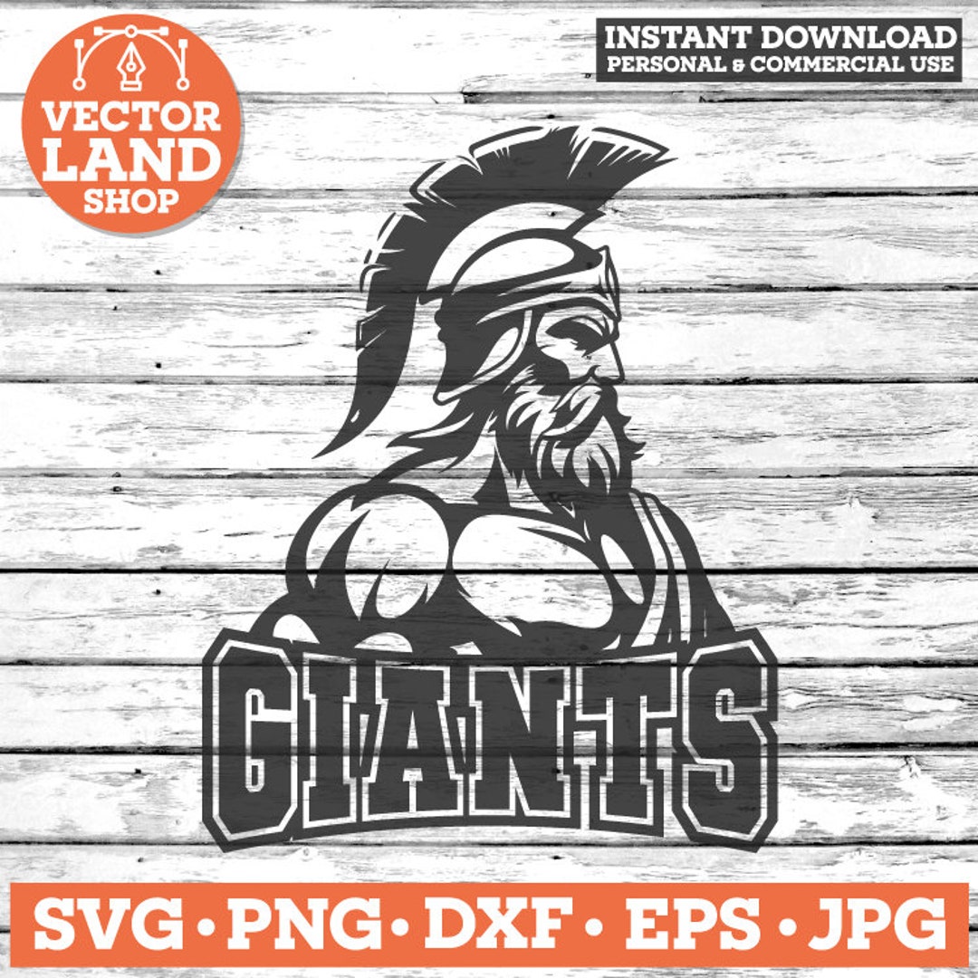 Giant Svg, Giants Svg, Giants Png, School Mascot, Giants Clipart ...