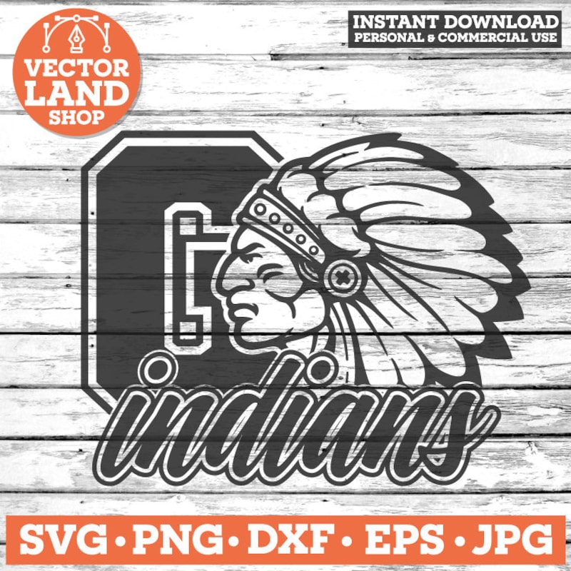 Indians Svg - Etsy