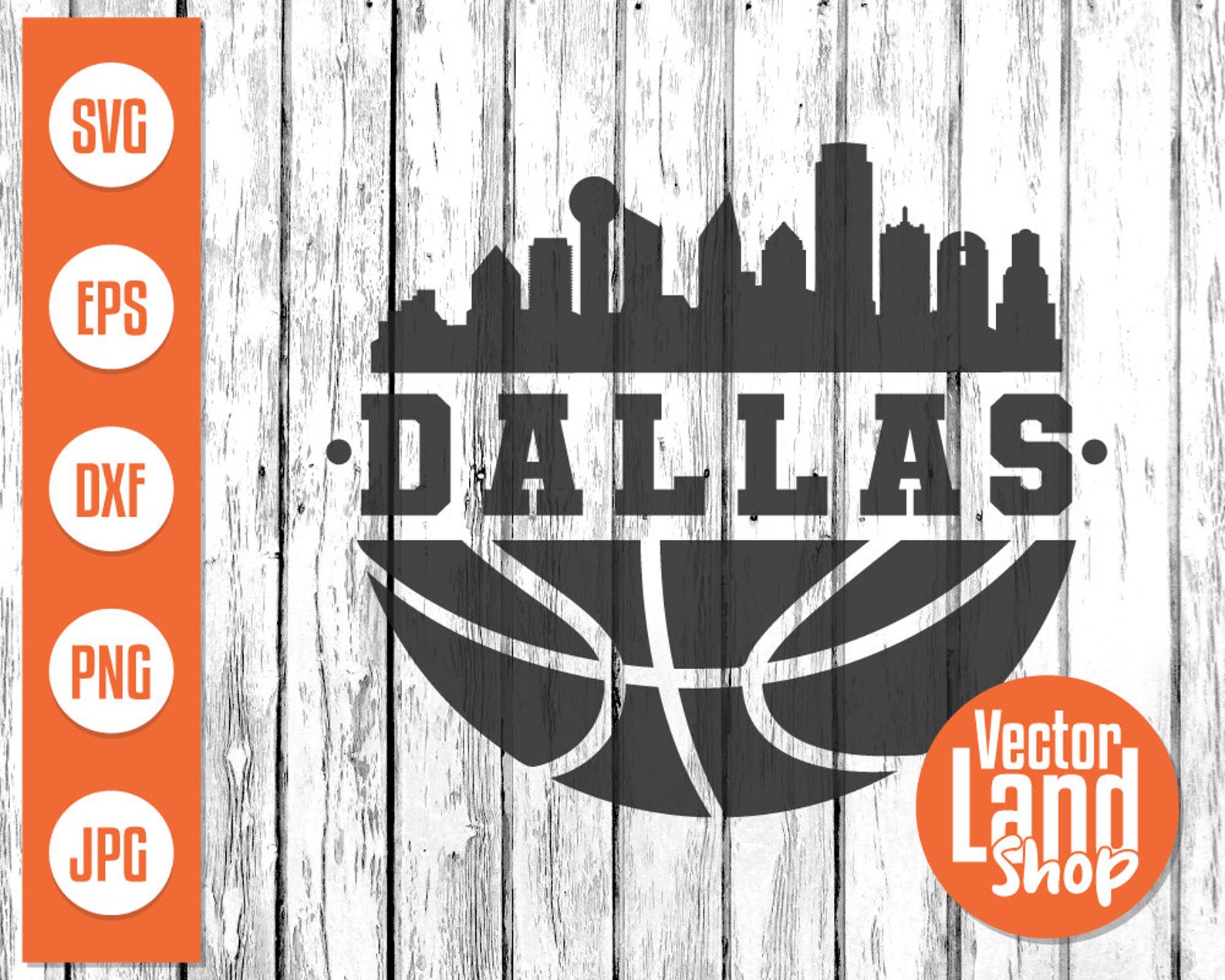 Dallas Basketball Svg Dallas Svg Basketball Team Logo Texas - Etsy