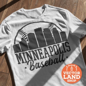 Minneapolis Baseball Svg, Minneapolis Svg, Baseball Team Logo, Baseball ...