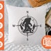 Bigfoot Svg Big Foot Svg Bigfoot Compass Svg Yeti Svg - Etsy UK