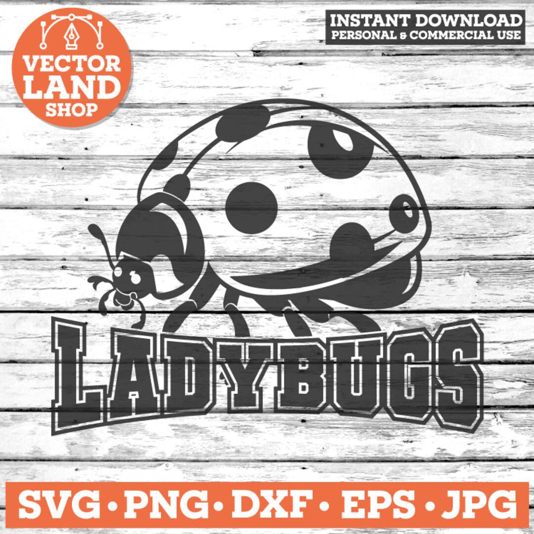 Ladybugs Svg, Ladybug Svg, Ladybug Png, Mascot School, Ladybug Clipart ...