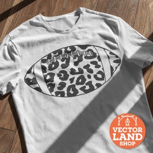 Leopard Football Svg, Leopard Print Svg, Cheetah Print Svg, Cheetah ...