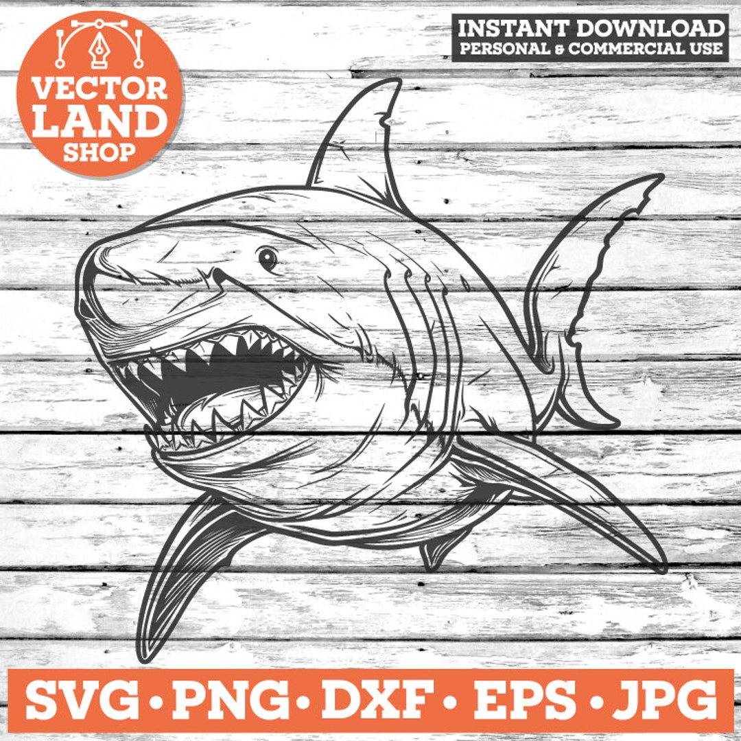 Shark Svg, Sharks Svg, Ocean Svg, Shark Mascot, Shark Png, Shark Vector ...