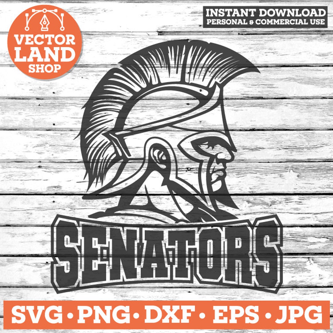 Senators Svg, Mascot Team Svg, Team Logo, Mascot Svg, Senators Png ...