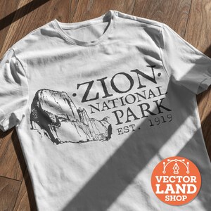Zion Svg, National Park Svg, Zion Png, Utah Svg, Outdoors Svg, Woodland ...