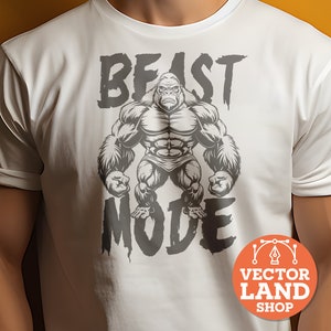 Beast Mode Svg, Training Svg, MMA Svg, Gym Clipart, Mascot Svg, Boxing ...