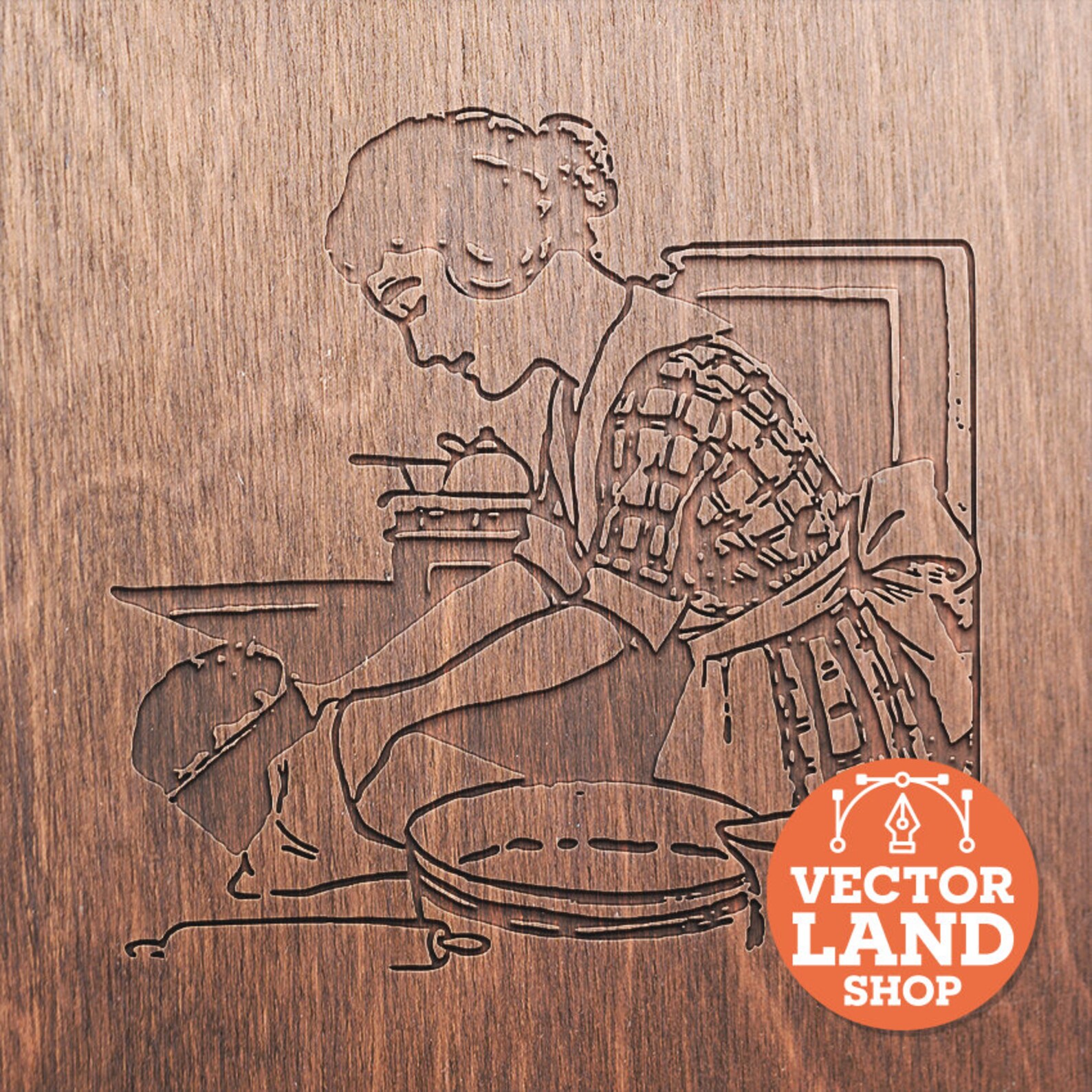 Baking Svg, Baker Girl Svg, Cooking Svg, Kitchen Svg, Female Baker ...