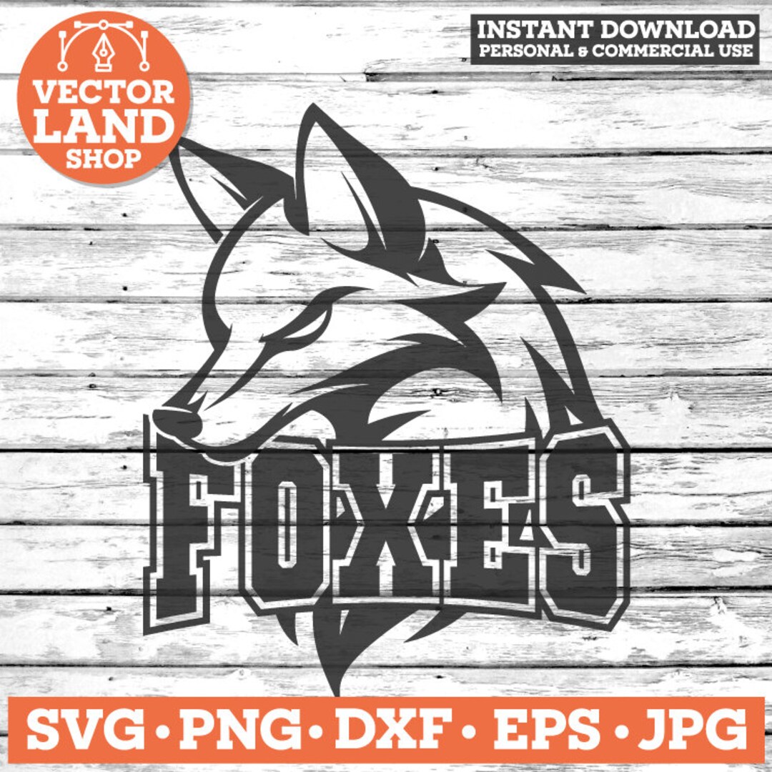 Fox Svg, Foxes Svg, Fox Png, Mascot School, Sports Mascot, Fox Clipart ...