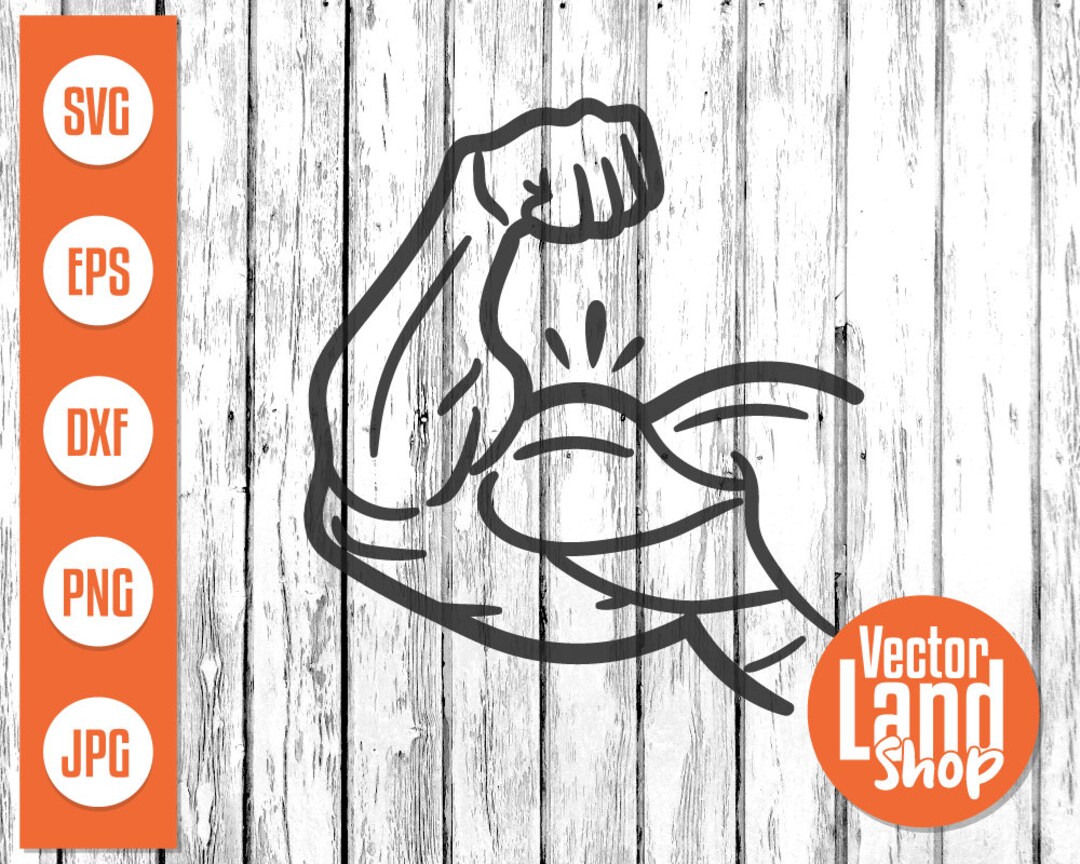 Biceps Svg Muscle Svg Biceps Muscle Svg Fitness Svg Gym - Etsy