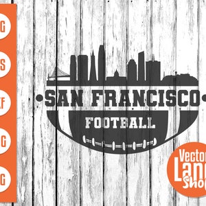 San Francisco Svg California Svg Football Team Logo - Etsy