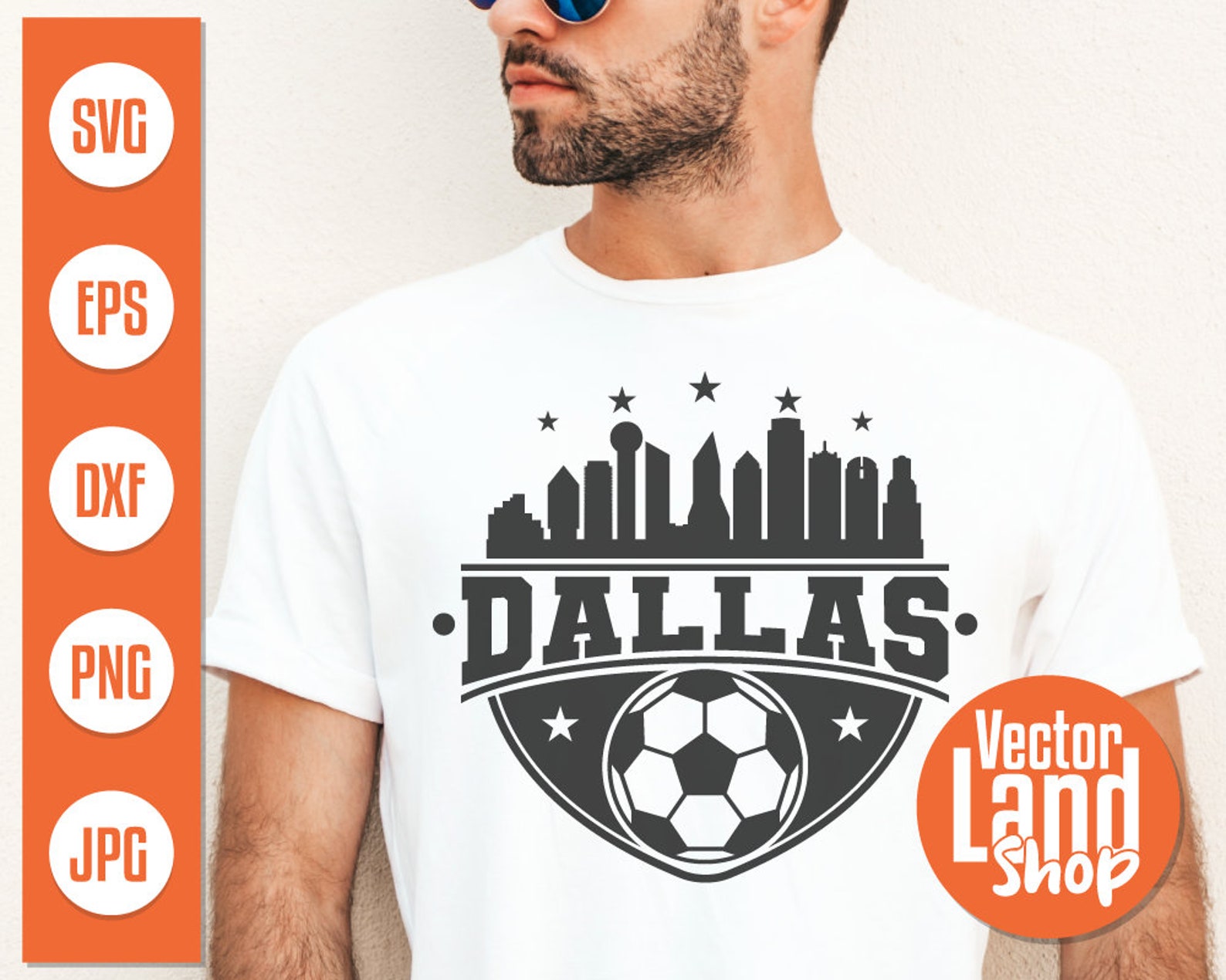 Dallas Soccer Svg Dallas Svg Soccer Team Soccer Logo - Etsy