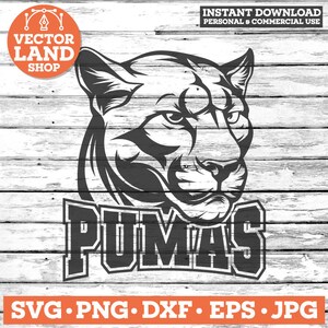 Puma Svg, Pumas Svg, Puma Png, Mascot School, Mascot Sport, Puma ...