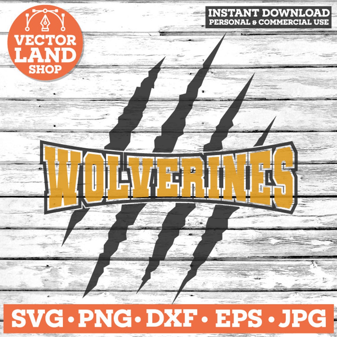 Wolverines Svg, Spirit Team, Team Logo, School Team, Mascot Svg ...