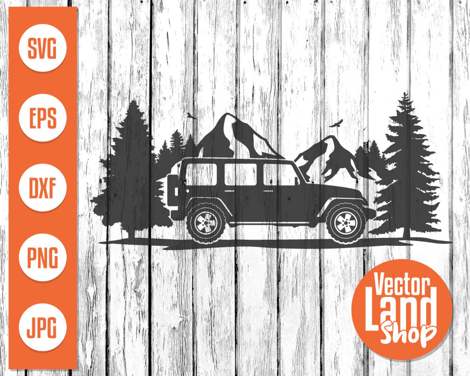 Offroad Scene Svg Suv Svg Adventures Svg off Road Svg - Etsy