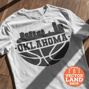 Oklahoma Basketball Svg, Oklahoma Svg, Basketball Team Logo, OKC Svg ...