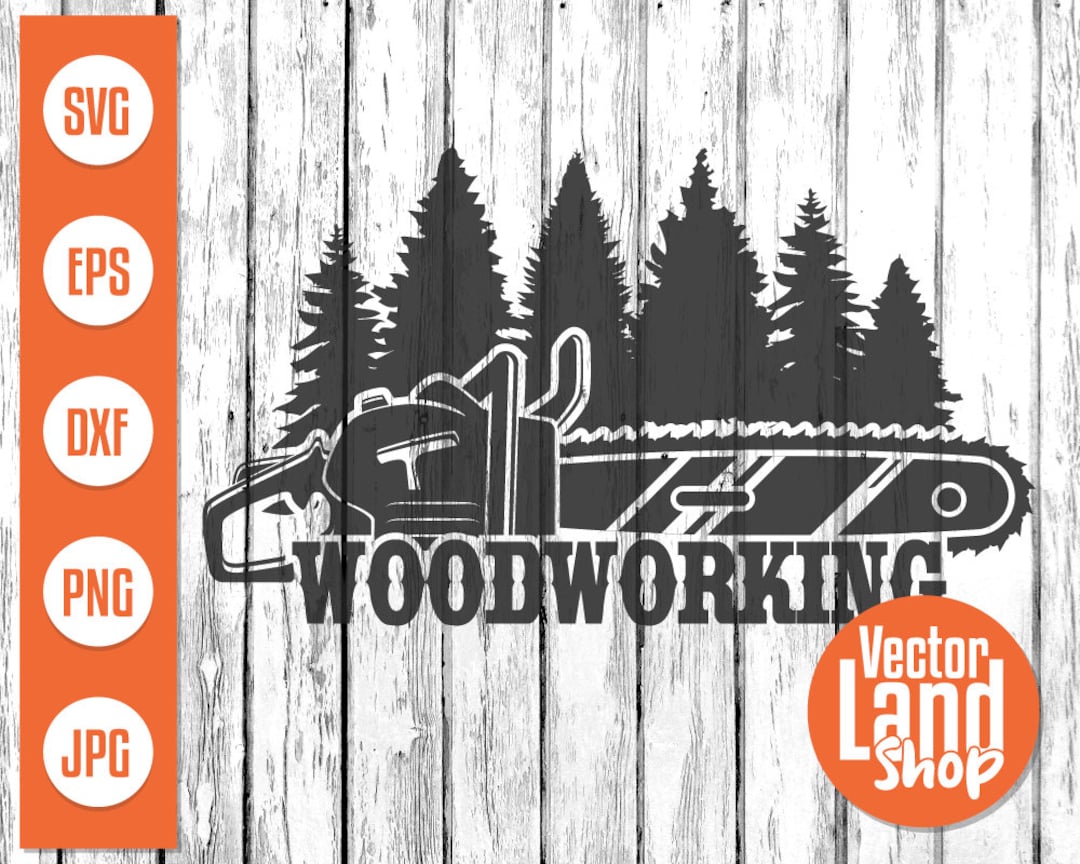 Saw Blade Svg Woodworking Logo Woodwork Svg Sawmill Svg - Etsy