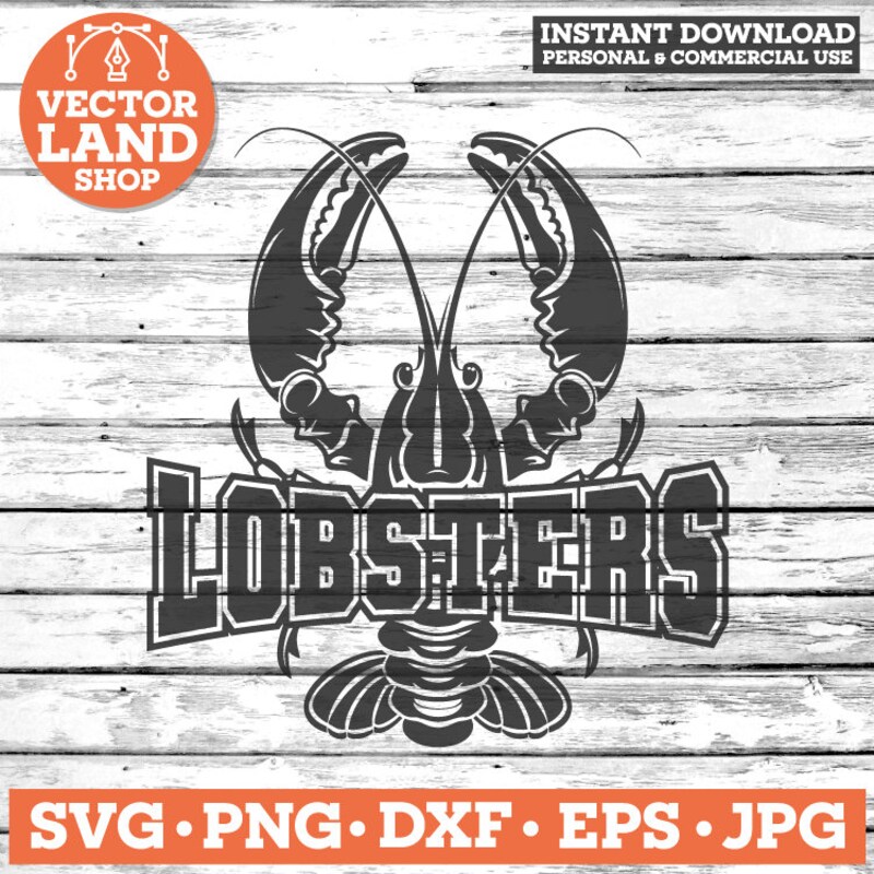 Lobster Svg - Etsy