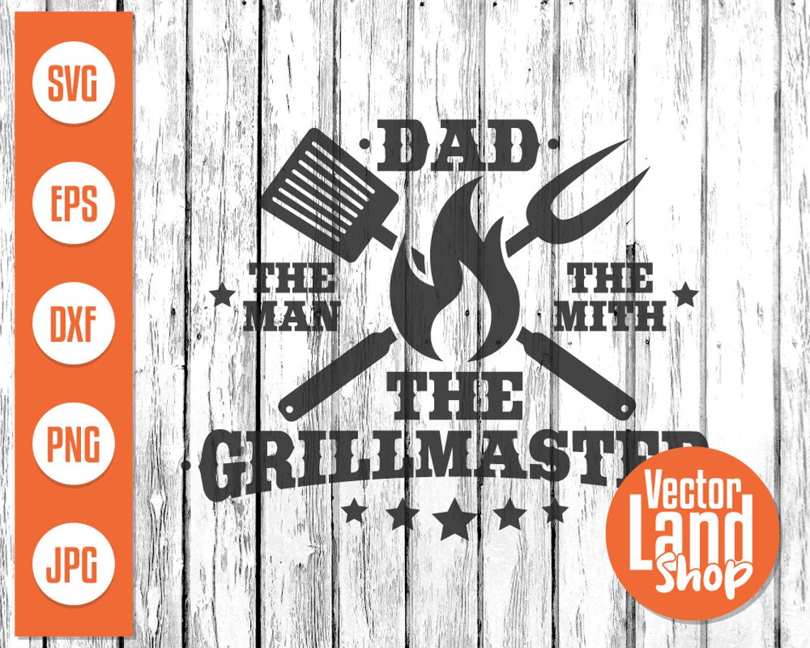 Grillmaster Svg King of Grill Grill Dad Grill Master Svg - Etsy