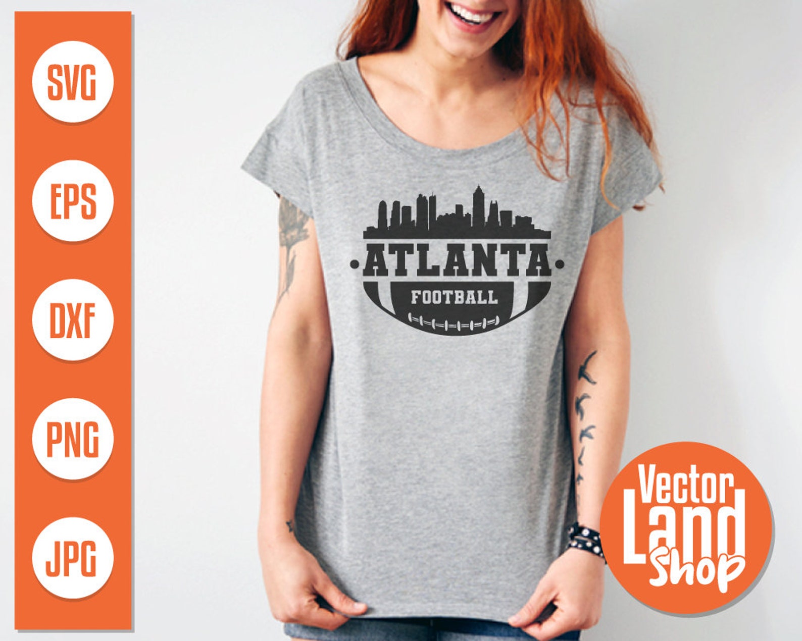 Atlanta Football Svg Atlanta Svg Football Team Logo - Etsy