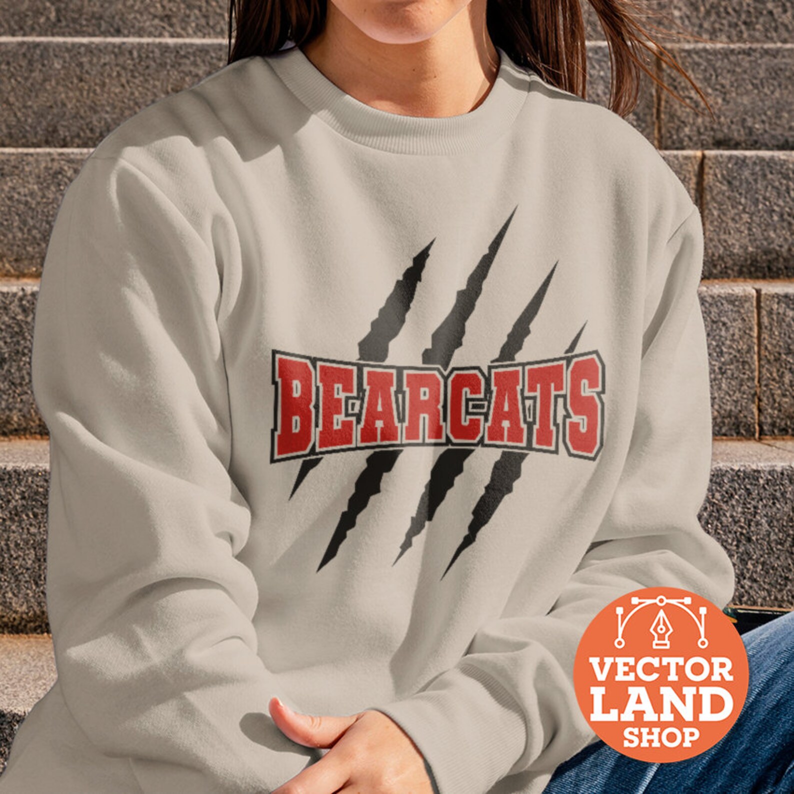 Bearcats Svg, Spirit Team, Team Logo, School Team, Mascot Svg, Baseball ...